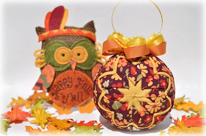 Pattern Please - Quilted Ornament Kits & FREE Patterns